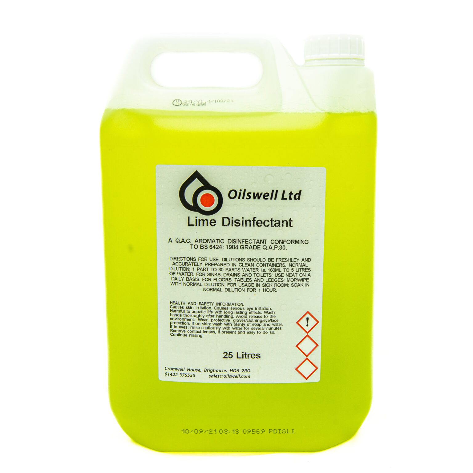 Lime Disinfectant 5L - Oilswell Ltd